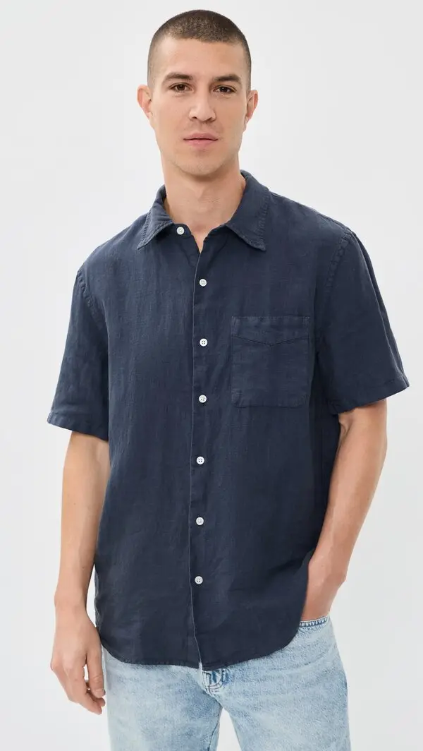 Madewell Short Sleeve Linen Shirt