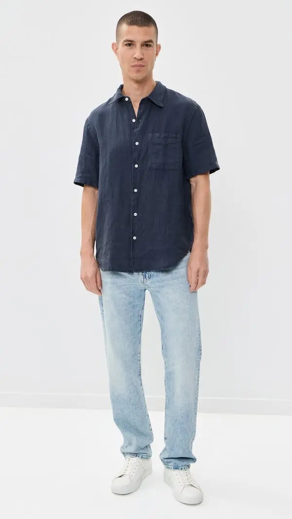 Madewell Short Sleeve Linen Shirt