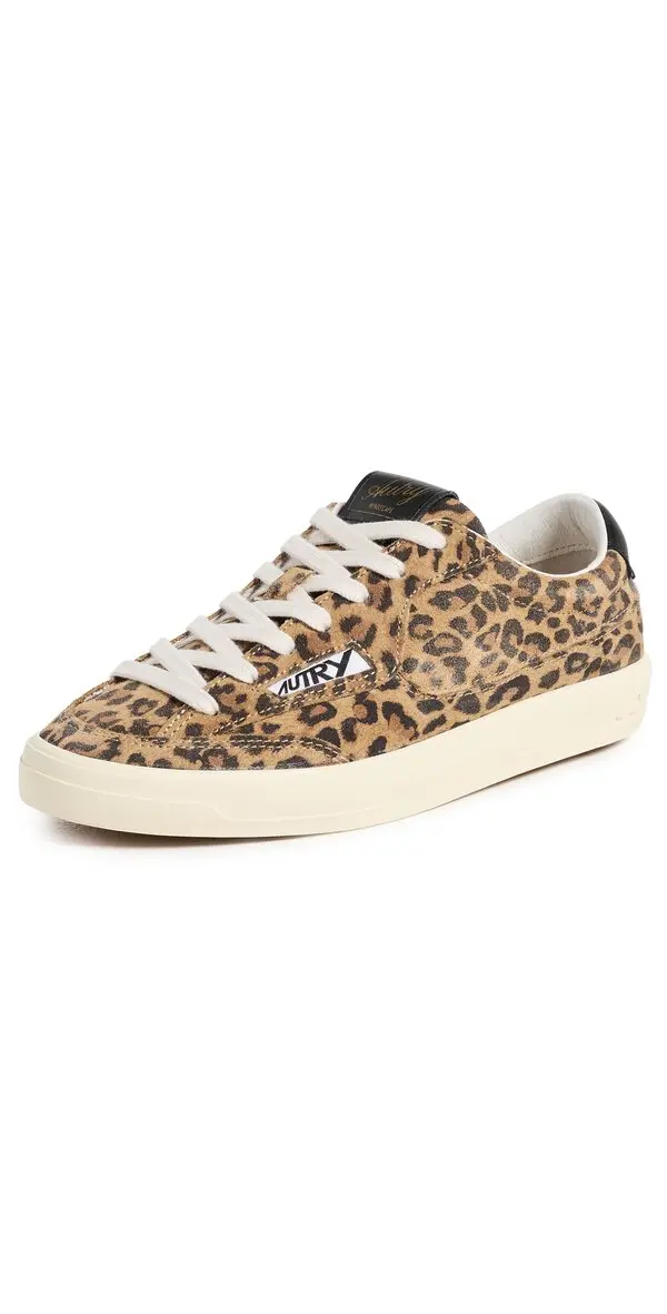 AUTRY Windscape Low Sneakers - Leopard/black