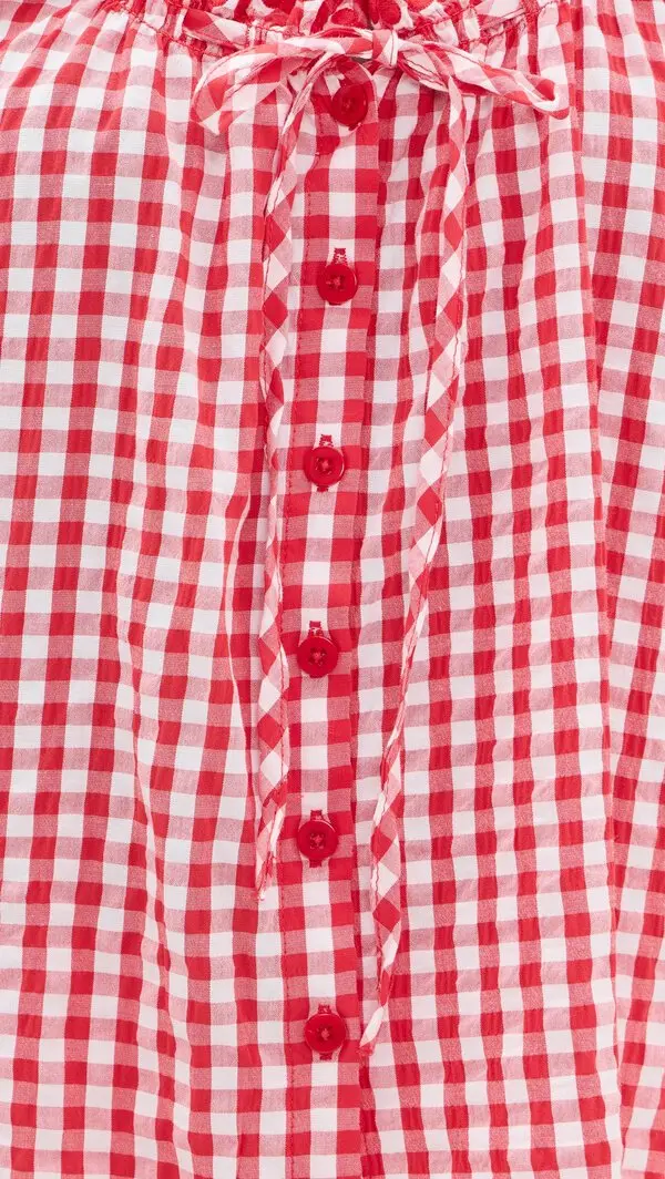 Splendid Gigi Gingham Top