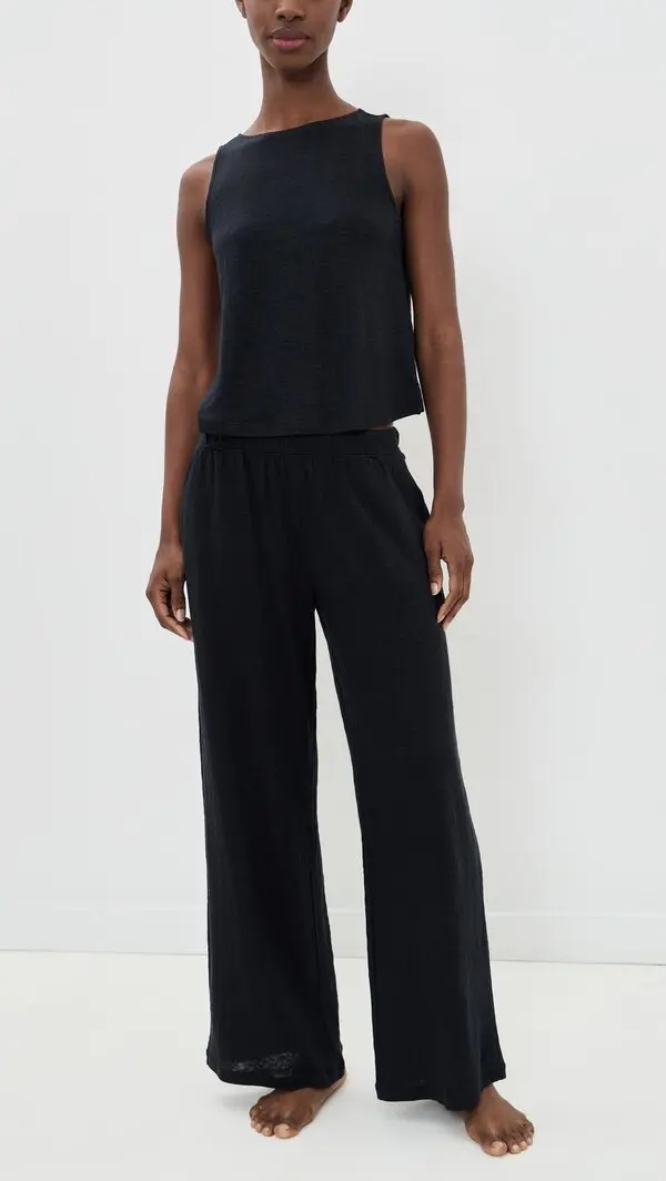 Eberjey Organic Linen Knit Pants