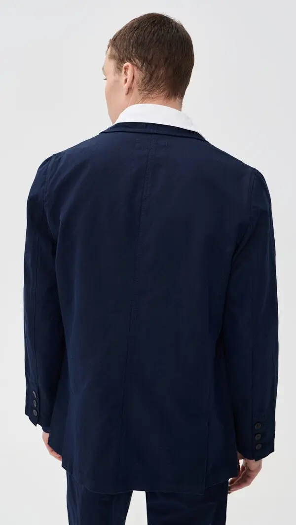 Universal Works Manor Double Breasted Linen Jacket