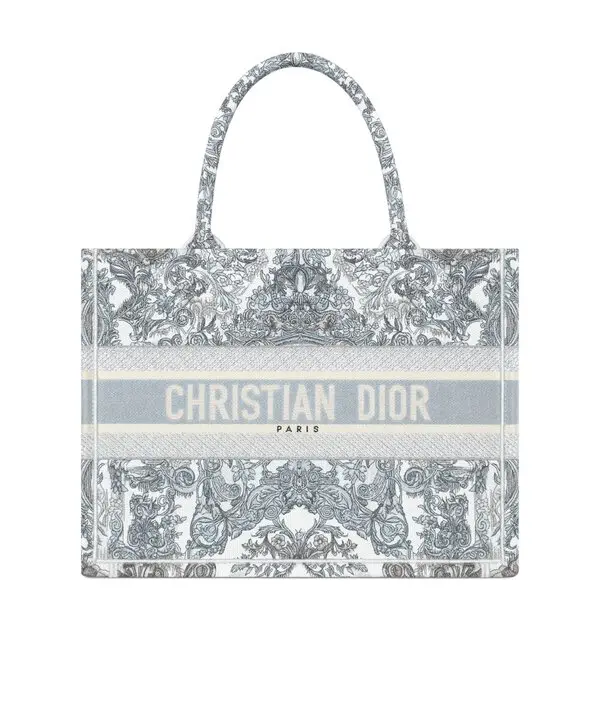 Dior Medium Book Tote - Blue