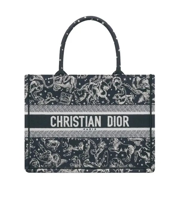 Dior Medium Book Tote - Blue