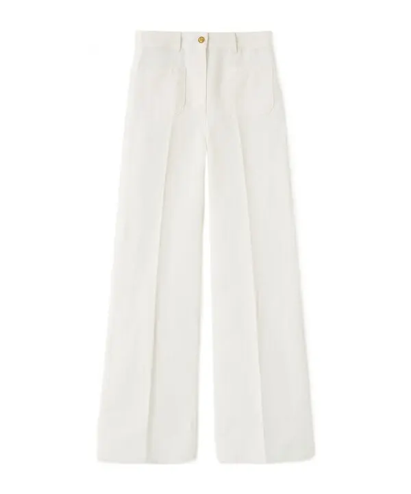 Loro Piana Danbeth Trousers - White