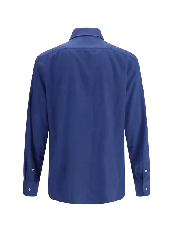 Brunello Cucinelli Long-sleeved Buttoned Shirt