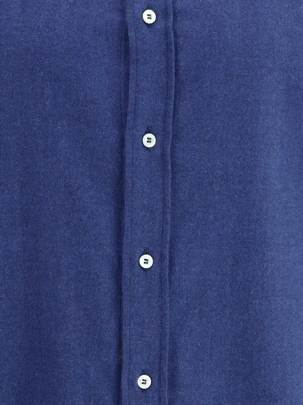 Brunello Cucinelli Long-sleeved Buttoned Shirt