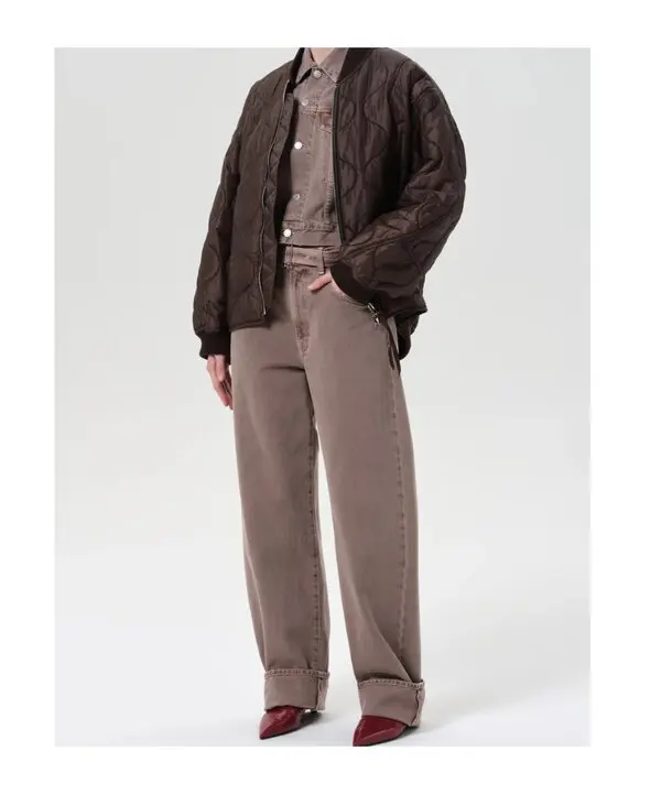 AGOLDE Mid-rise Denim Trousers