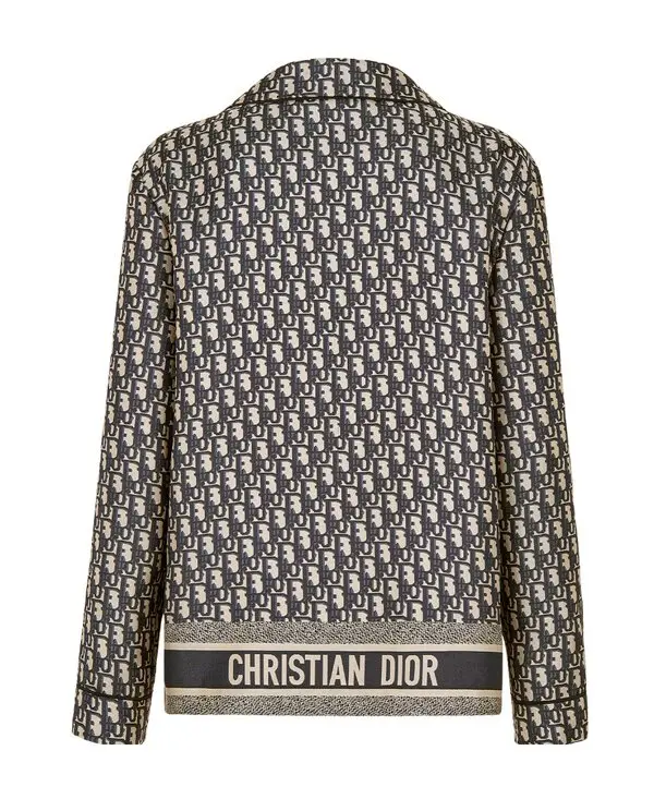 Dior Jacquard Pattern Coat