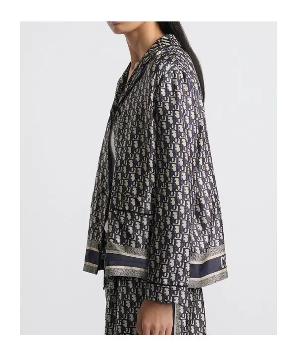 Dior Jacquard Pattern Coat