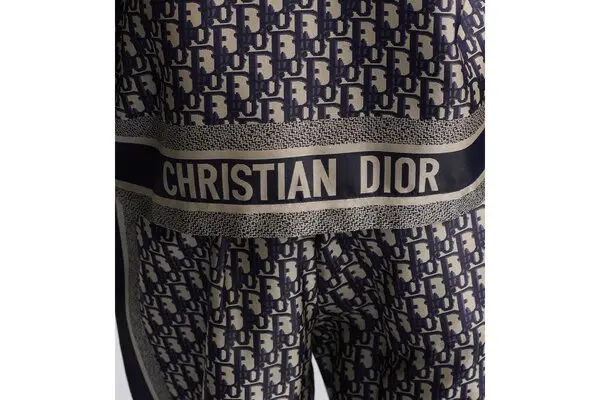 Dior Jacquard Pattern Coat