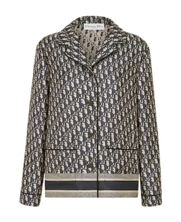 Dior Jacquard Pattern Coat - No