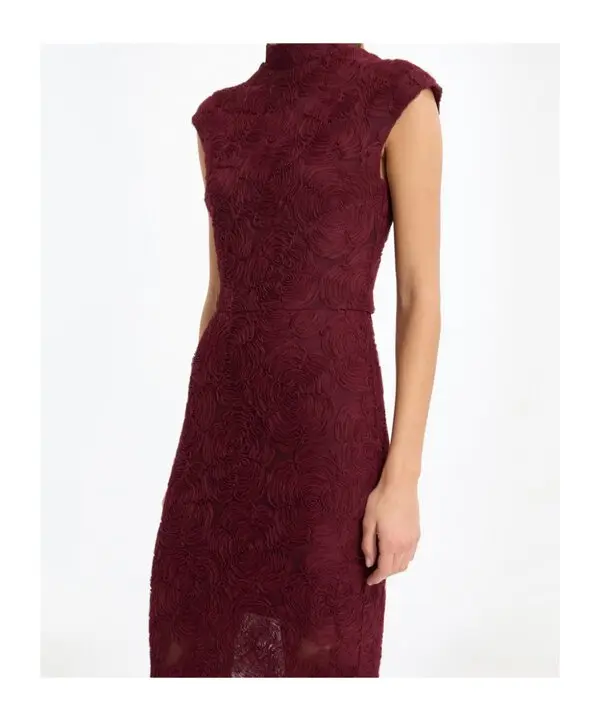 ROTATE BY BIRGER CHRISTENSEN Floral Maxi Dress