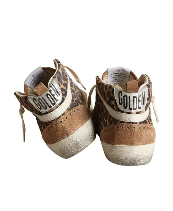GOLDEN GOOSE Mid Star High-top Sneakers - Nude