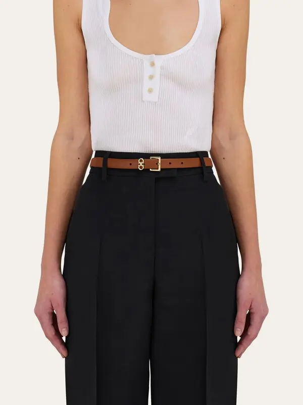 FERRAGAMO Gancini Buckle Belt