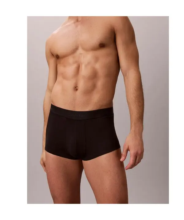 Calvin Klein 3 Pack Low Rise Trunks Icon Cotton Stretch