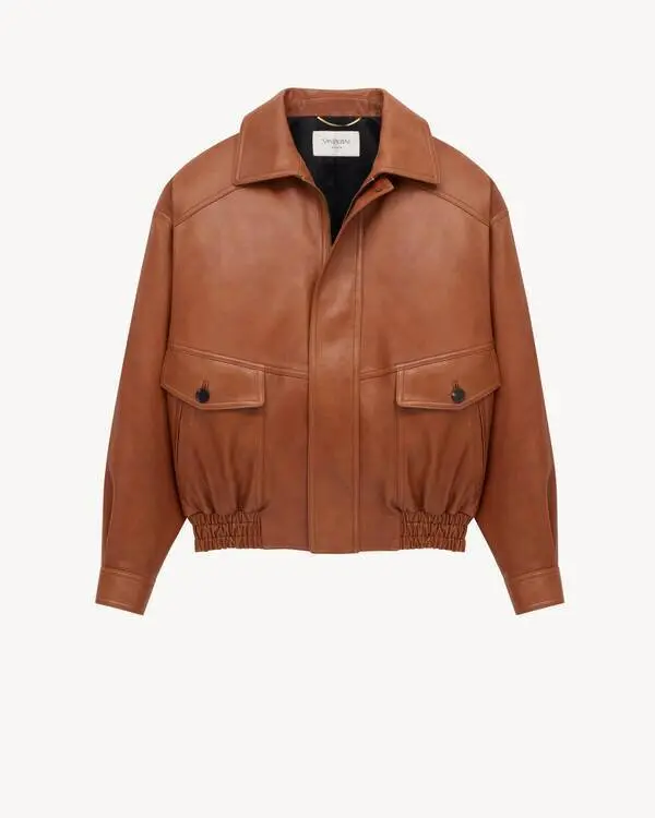 Saint Laurent Zip-up Bomber Jacket