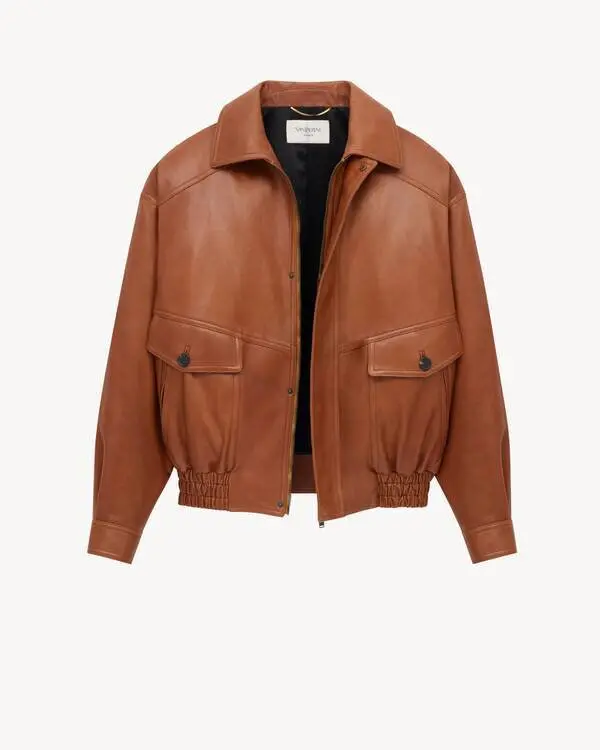 Saint Laurent Zip-up Bomber Jacket
