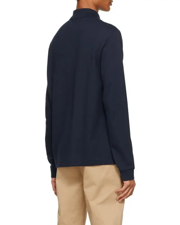 Lacoste Logo-patch Cotton Polo Shirt