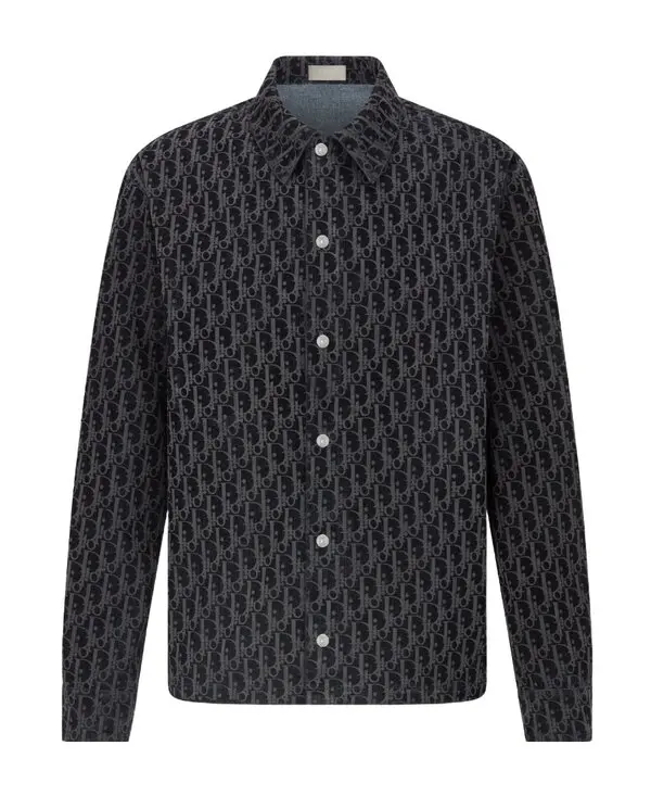 Dior Oblique Overshirt - Blue