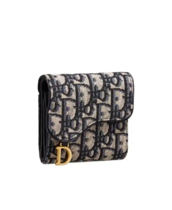 Dior Saddle Lotus Wallet