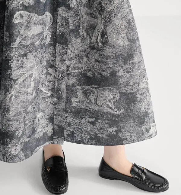 Dior Dioriviera Mid-length Flared Skirt