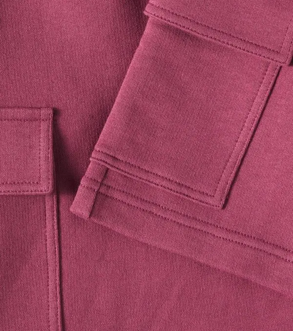 IL GUFO Cotton Jersey Cargo Shorts