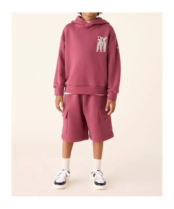 IL GUFO Cotton Jersey Cargo Shorts