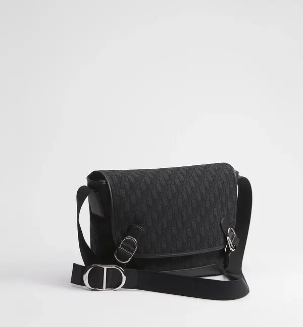 Dior Medium Jett Messenger Bag With Flap