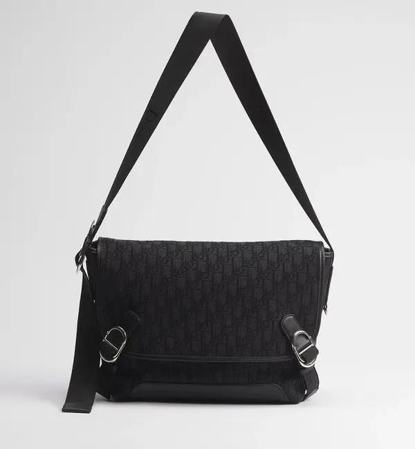 Dior Medium Jett Messenger Bag With Flap
