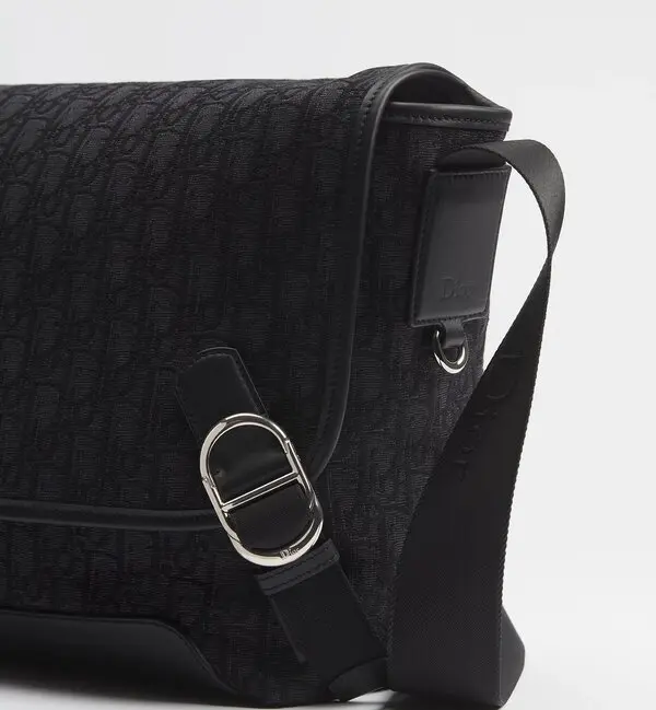 Dior Medium Jett Messenger Bag With Flap