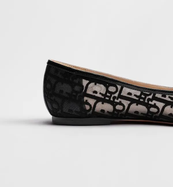 Dior Adiorable Ballet Flats With Oblique Motif