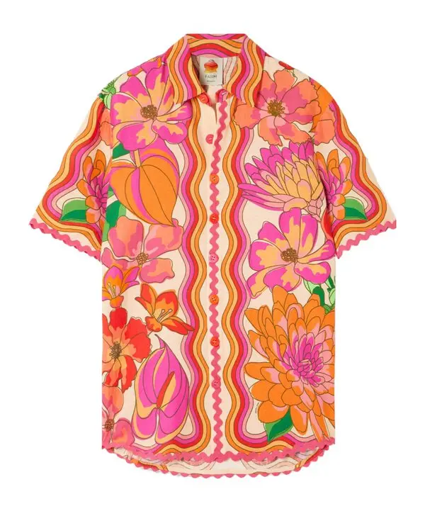 Farm Rio Short Sleeve Shirt - Multicolor