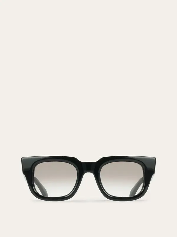 FERRAGAMO Rectangular Frame Sunglasses - Black