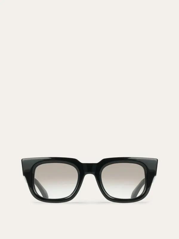 FERRAGAMO Rectangular Frame Sunglasses - Black