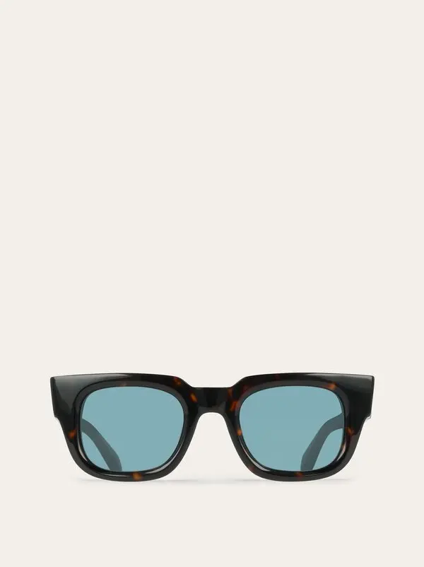 FERRAGAMO Rectangular Frame Sunglasses - Brown