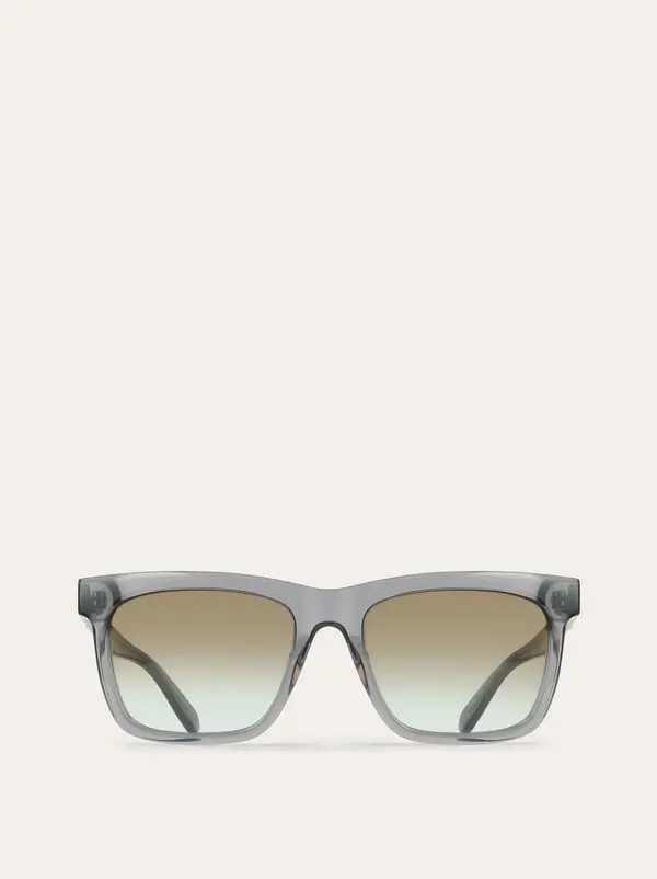 FERRAGAMO Rectangular Frame Sunglasses - Grey