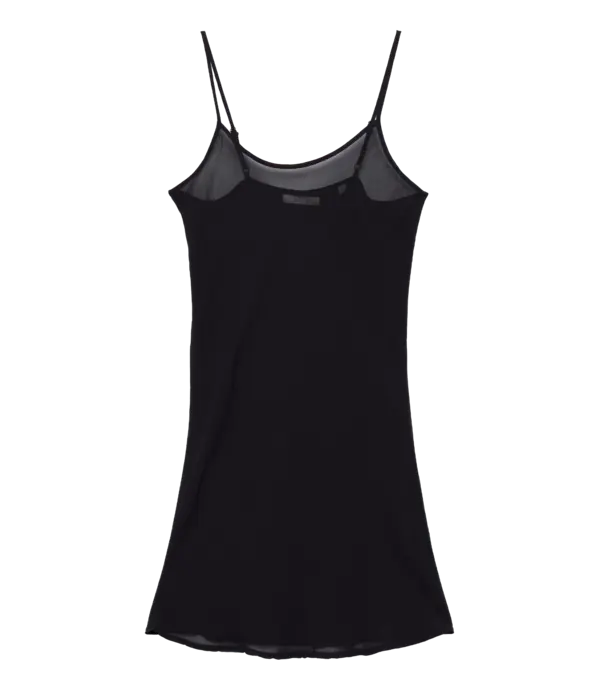 DÔEN Short Scoop Neck Slip In 100% Viscose - Black