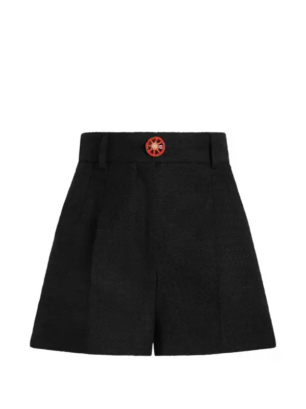 Dolce & Gabbana Fabric Bermuda Shorts - Black