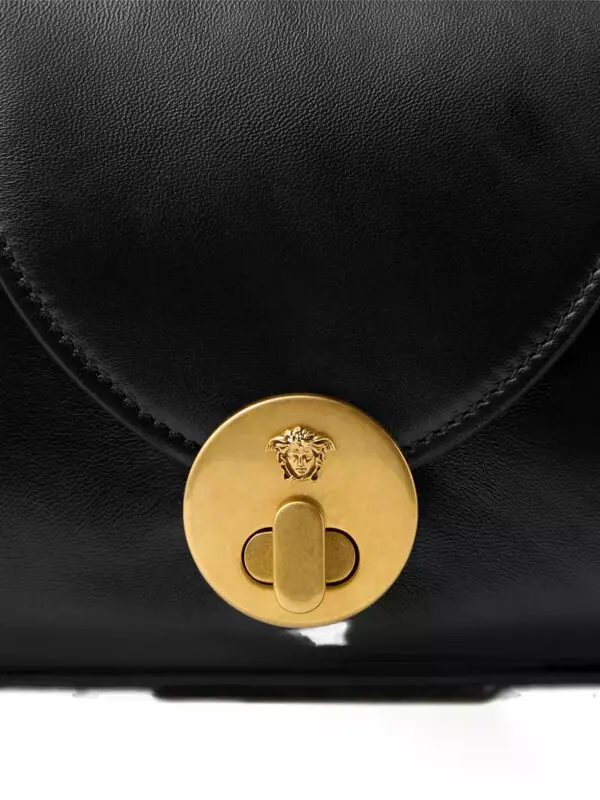 Versace Medusa Head Leather Clutch Bag