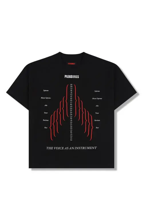 PLEASURES Choir Heavyweight Graphic T-shirt
