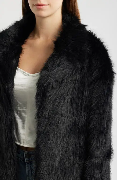 Princess Polly Super Trouper Faux Fur Jacket