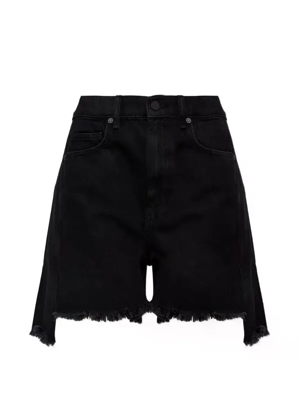 ALLSAINTS Frankie Raw-cut Shorts - Black