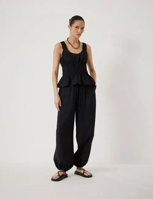 HUSH Amaris Airflow Bubble Hem Trousers