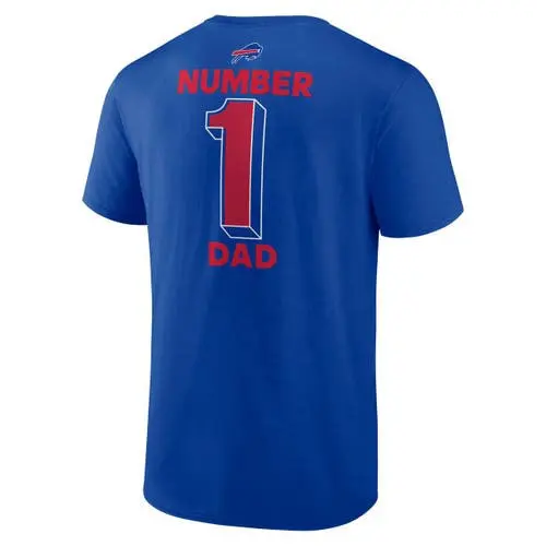 LOGO ATHLETIC Buffalo Bills #1 Dad Jersey T-shirt