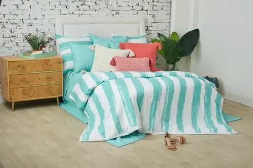 Carol & Frank Langley Queen Duvet Cover
