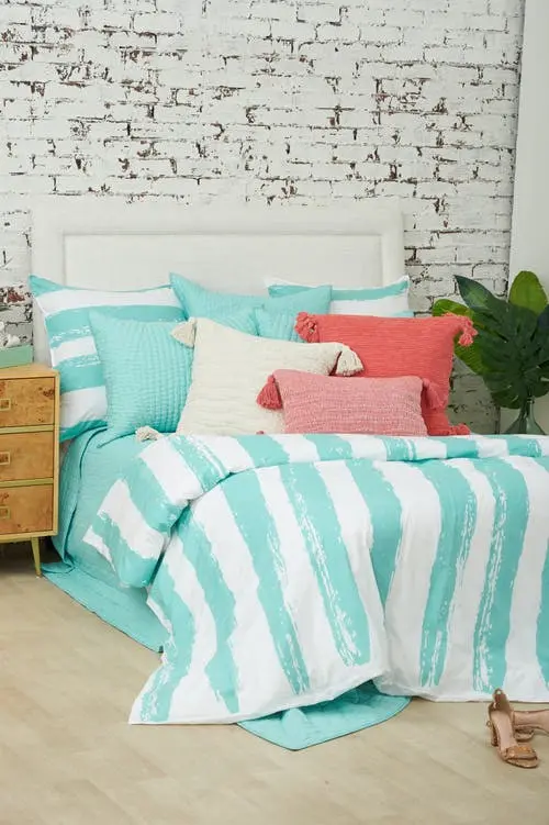 Carol & Frank Langley Queen Duvet Cover