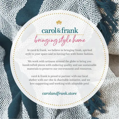 Carol & Frank River Indigo Personal Comforter