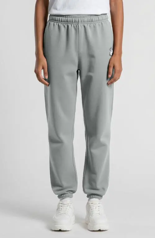 DALIX Heartly Ghost Relaxed Fleece Track Pants - Storm
