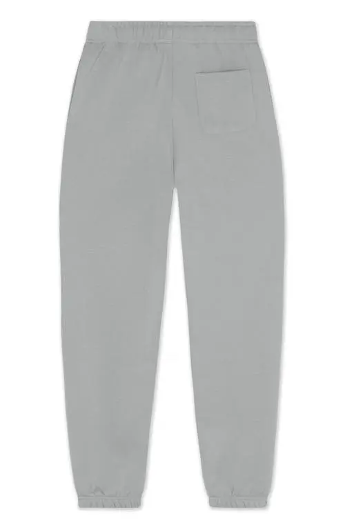 DALIX Heartly Ghost Relaxed Fleece Track Pants - Storm